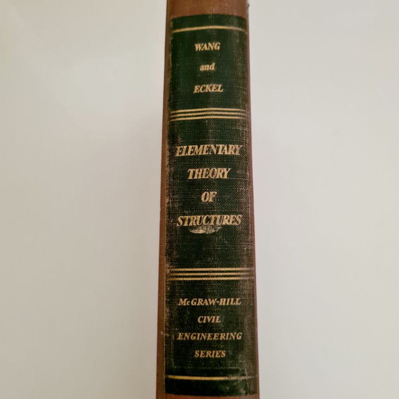Jual Buku teks ELEMENTARY THEORY OF STRUCTURES (Chu Kia Wang, Lewis ...