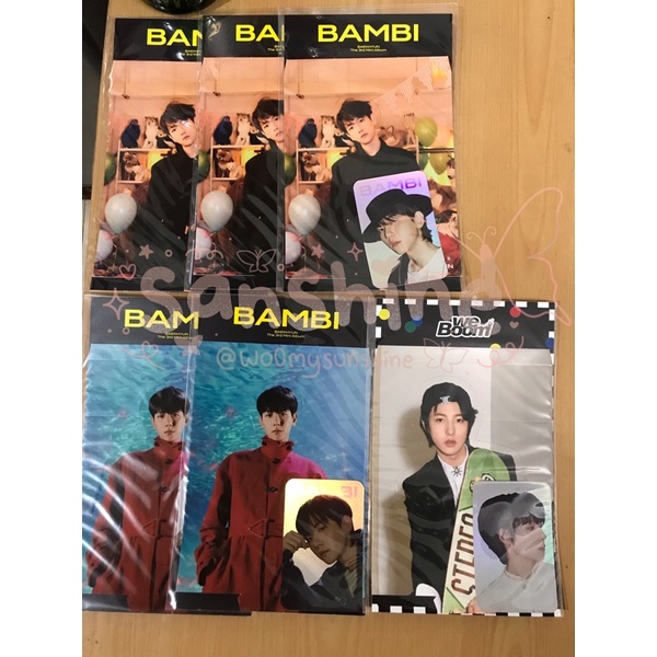 Jual STANDEE HOLOGRAM PHOTOCARD SET BAMBI BAEKHYUN, WE BOOM RENJUN ...