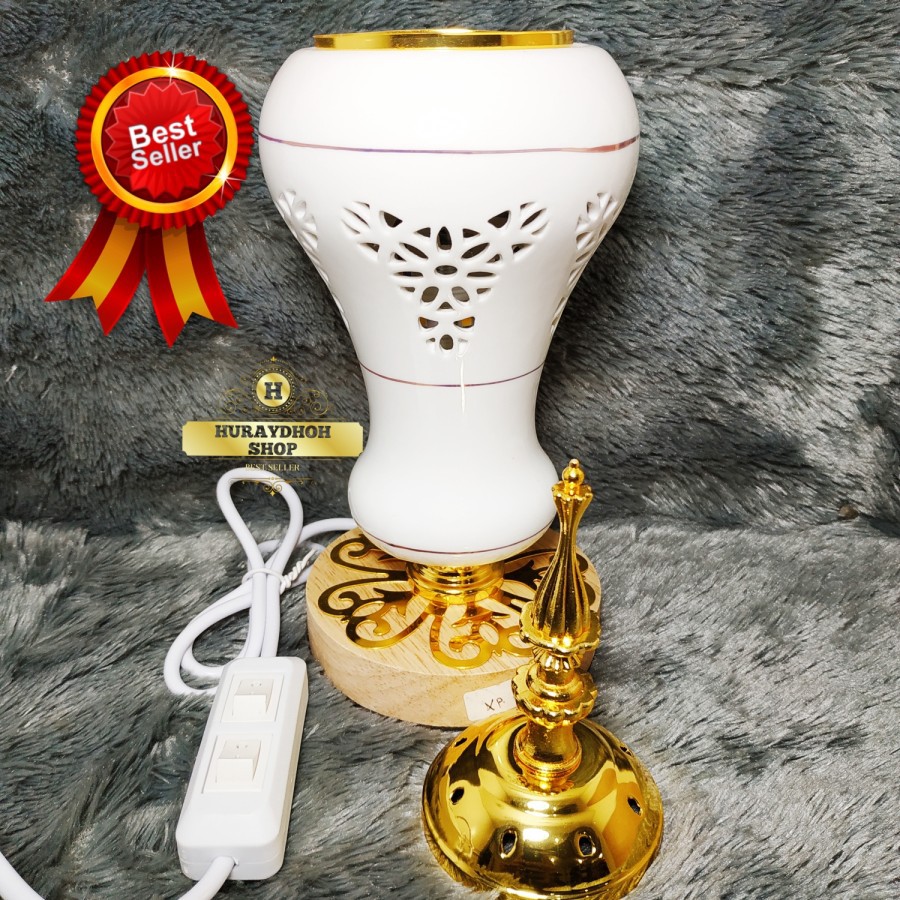 Jual Tempat Dupa Bukhur Listrik Lampu LED Type Xp642 | Shopee Indonesia