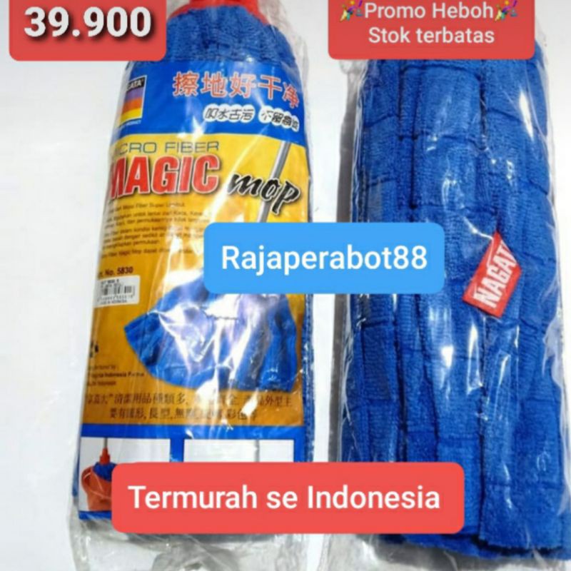 Jual refill pel nagata microfiber 5830 mf kain lap biru alat pelan ...