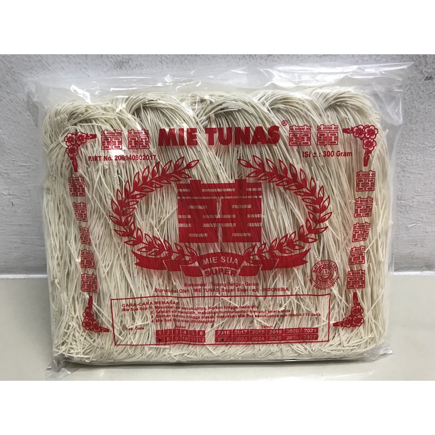 Jual MIE TUNAS Mie Sua Mi Soa Mie Shua atau Mie Tunas Mian Xian Bagan ...
