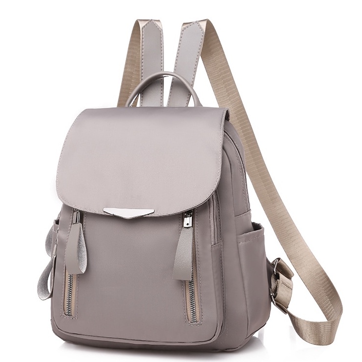 Jual TAS RANSEL WANITA ANTI AIR KOREA BACKPACK CEWEK ABU LATVIAN ...