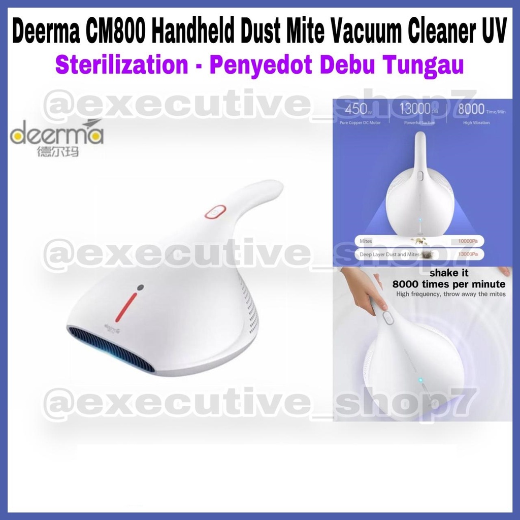 Jual Deerma CM800 Vacuum Cleaner Mite UV - Sterilization - Penyedot ...