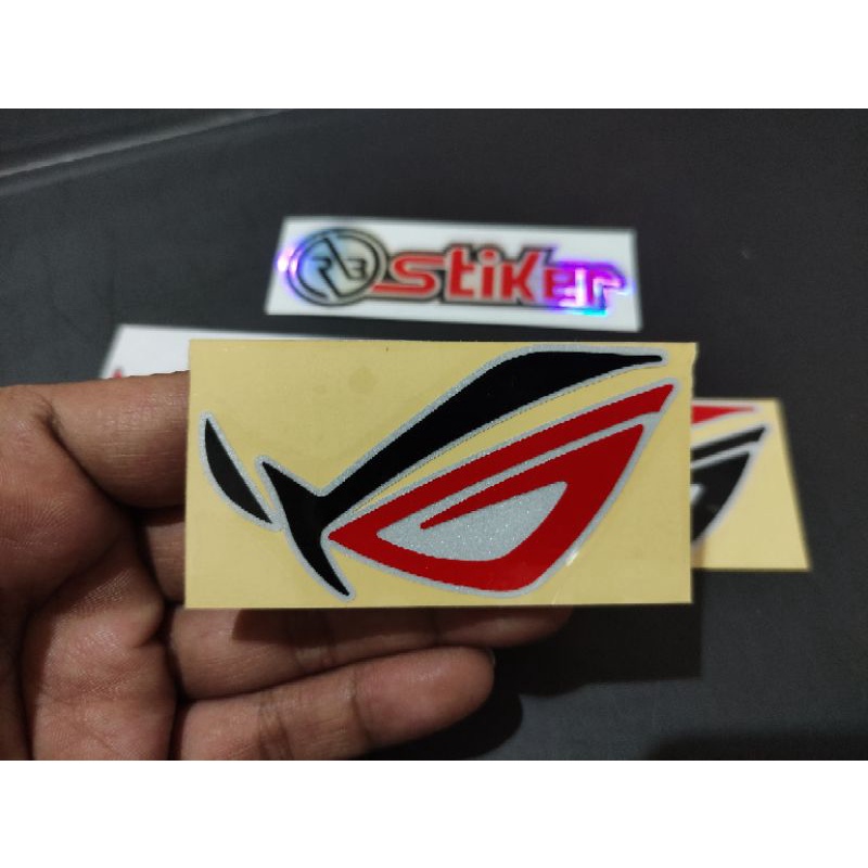 Jual Sticker Asus Rog Stiker Cutting Logo Rog Hp Laptop Komputer Shopee Indonesia