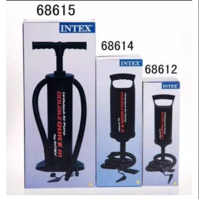 Jual Pompa Tiup Angin Manual Tabung INTEX 68612 (29 CM) POMPA TANGAN/Hi ...