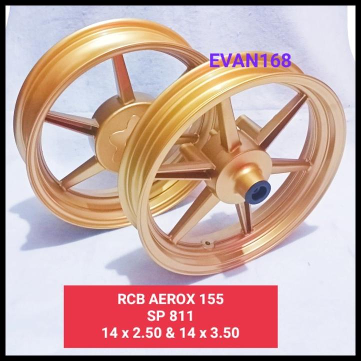 Jual VELG RACING BOY RCB SP811 AEROX 155 NVX GOLD PNP ORIGINAL | Shopee ...