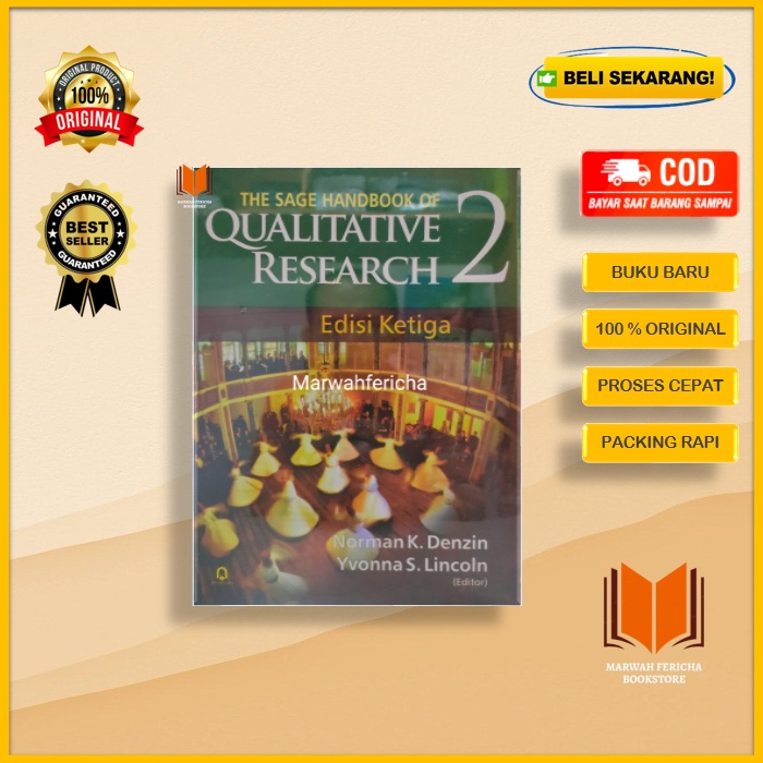 Jual The Sage Handbook of Qualitative Research 2 edisi ketiga | Shopee Indonesia