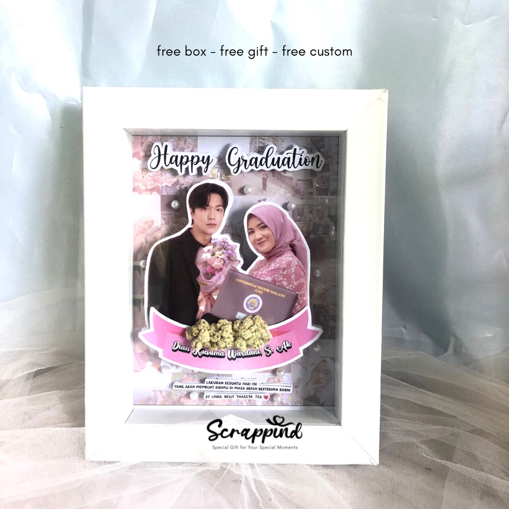 Jual Pop Up Frame - Kado Wisuda Custom Hadiah Wisuda Graduation Gift Kado Kenang kenangan ...