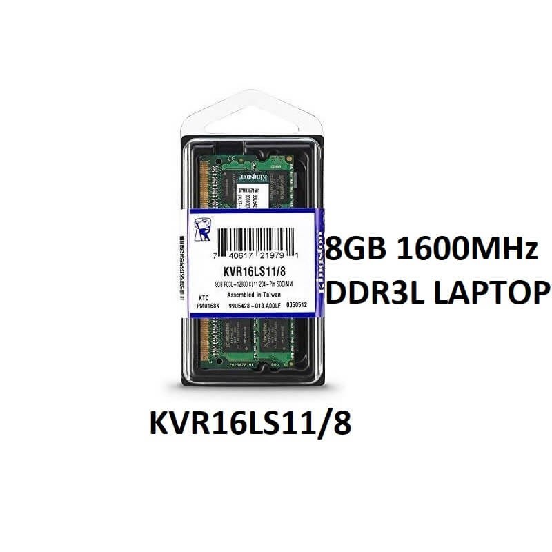 Jual Memory Kingston Laptop RAM Notebook SODIMM DDR3 DDR3L 8GB PC12800 1600MHz | Shopee Indonesia