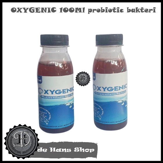 Jual OXYGENIC 100ML Probiotik Bakteri Starter Kolam Aquascape Aquarium ...