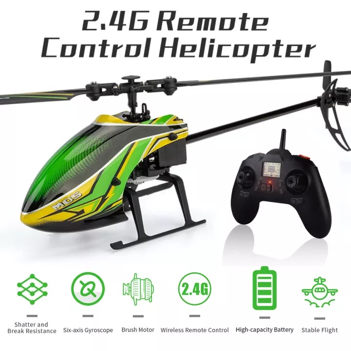 Jual RC Helikopter JJRC M05 6-Axis Gyro 4CH 2.4G Mainan Anak Helicopter ...