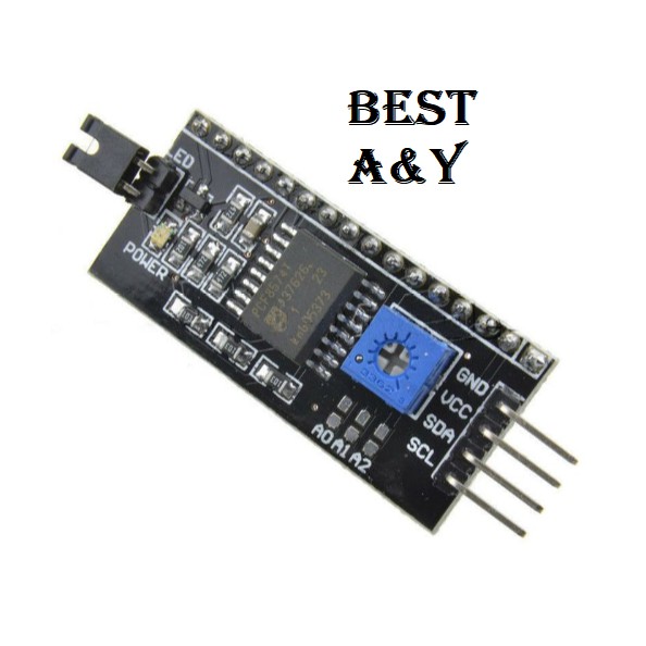 Jual IIC I2C Serial Interface Board Module For Arduino LCD 1602 2004 Adapter Backpack | Shopee ...