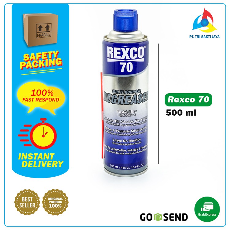 Jual Rexco - Pembersih Grease Mesin Gemuk Degreaser Oli Rexco 70 / 500 ...