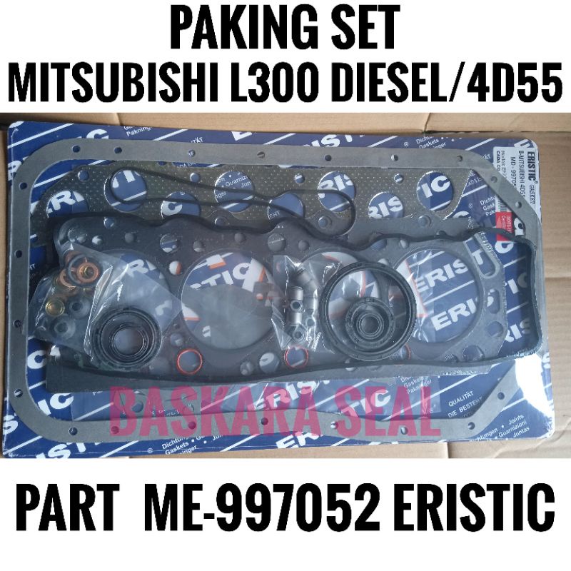 Jual PAKING SET MITSUBISHI L300 DIESEL/4D56 ERISTIC | Shopee Indonesia