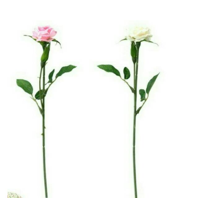 Jual Ikea Smycka Bunga Mawar Tiruan Tinggi 30cm | Shopee Indonesia