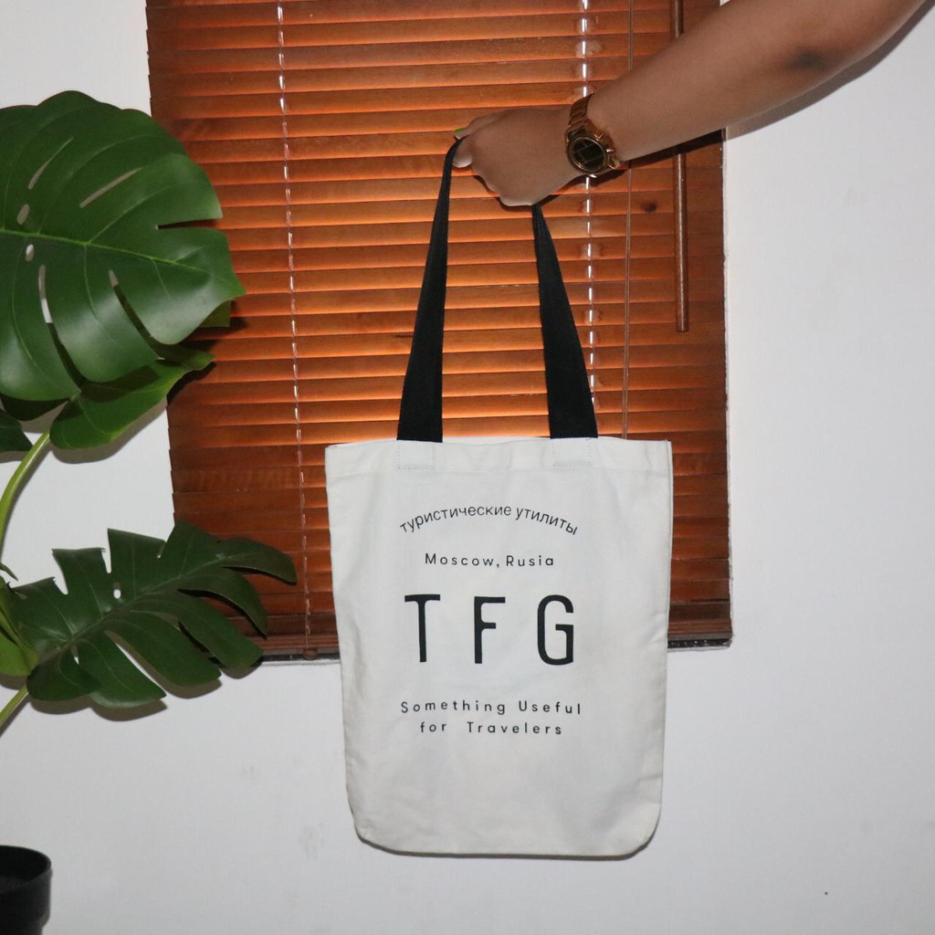 Jual Tote Bag Tas Selempang Pria Wanita TFG Kobe 306 Lifetime Warranty Water Resistant | Shopee ...