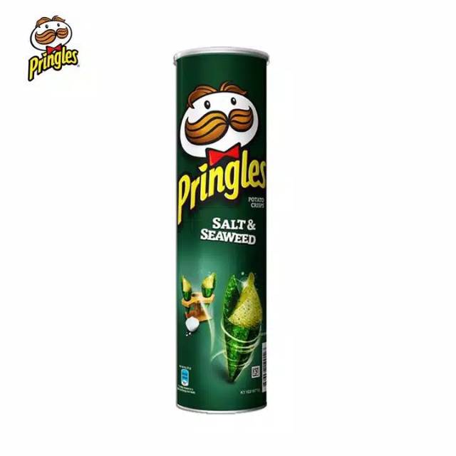 Jual Pringles Salt & Seaweed 107gr Twin Pack ( 2 Pcs) | Shopee Indonesia