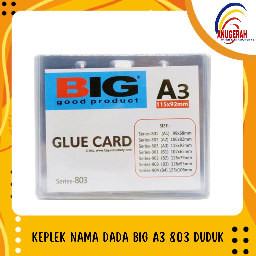 Jual KEPLEK NAMA DADA BIG A3 803 DUDUK (PCS) | Shopee Indonesia