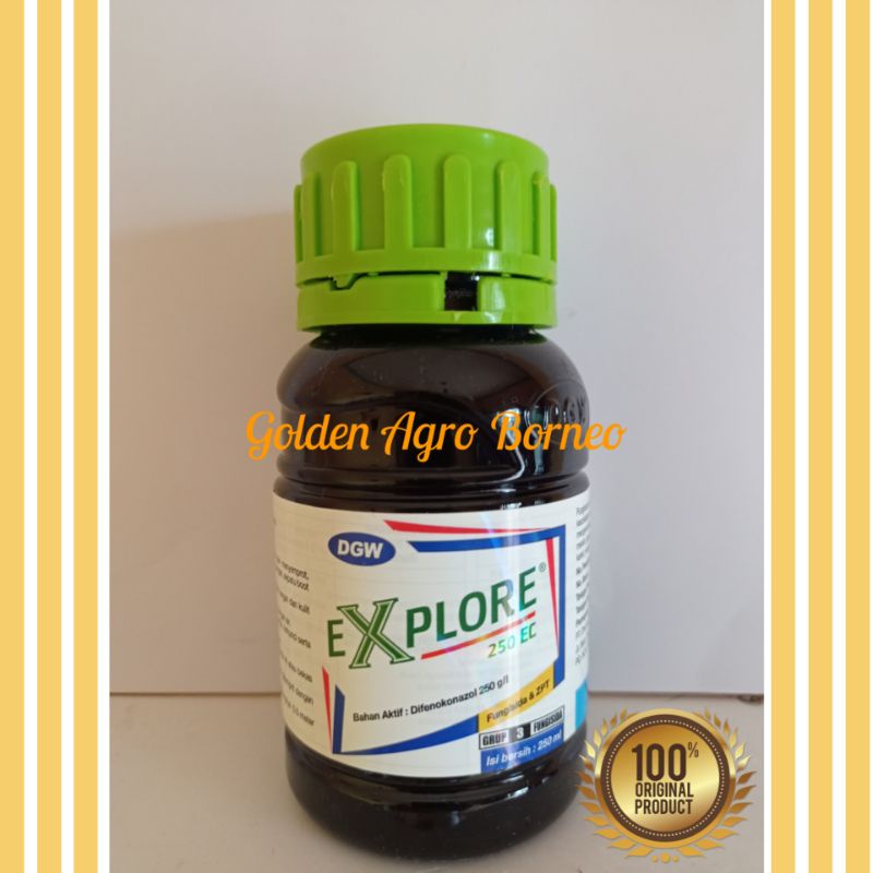 Jual FUNGISIDA EXPLORE 250EC EC 250ML 250 ML DGW ORIGINAL FREE KAOS ...