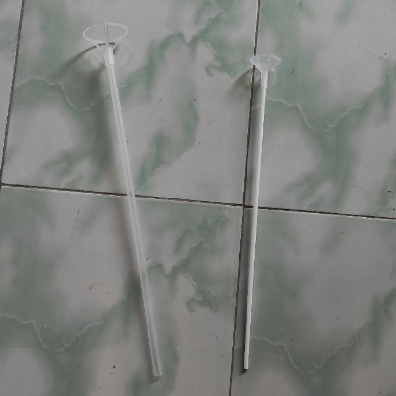 Jual STIK BALON PVC / STIK TRANSPARAN / BALON CHROME | Shopee Indonesia