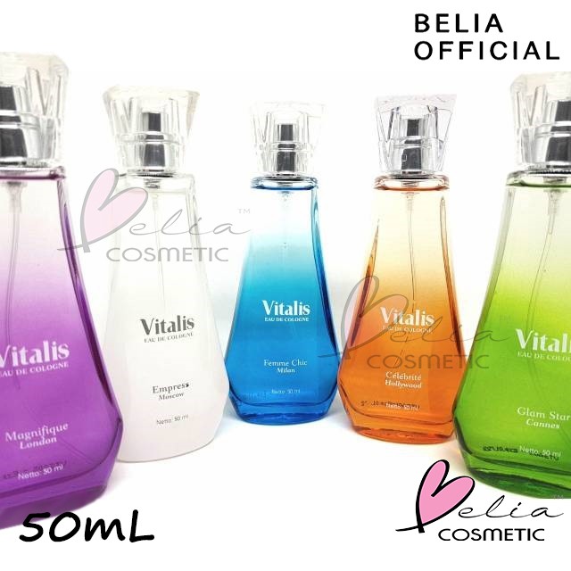 Jual BELIA VITALIS EDC Eau De Cologne 50ml | parfum vitalis pengharum ...