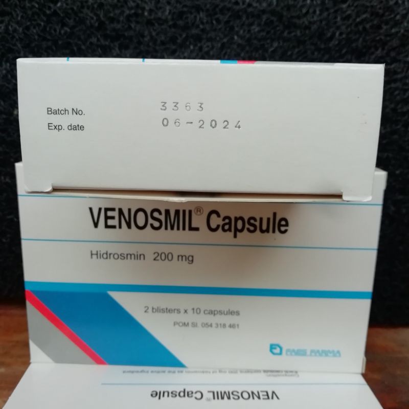 Jual VENOSMIL Kapsul per box (20 kapsul) | Shopee Indonesia