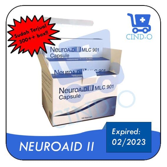 Jual SALE Neuroaid II - Per Box (60 Tablet) | Shopee Indonesia