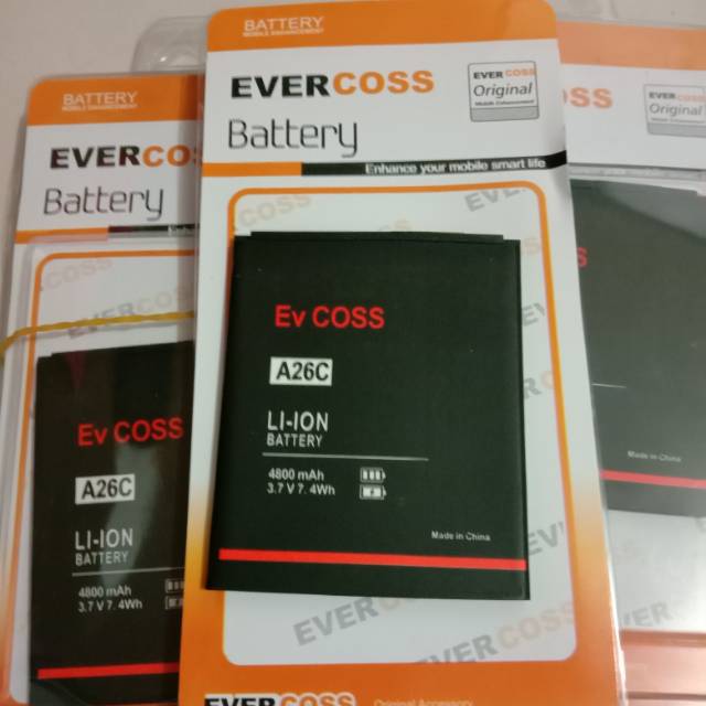 Jual Batere Batre Baterai Evercoss A26C Original Battery Handphone ...