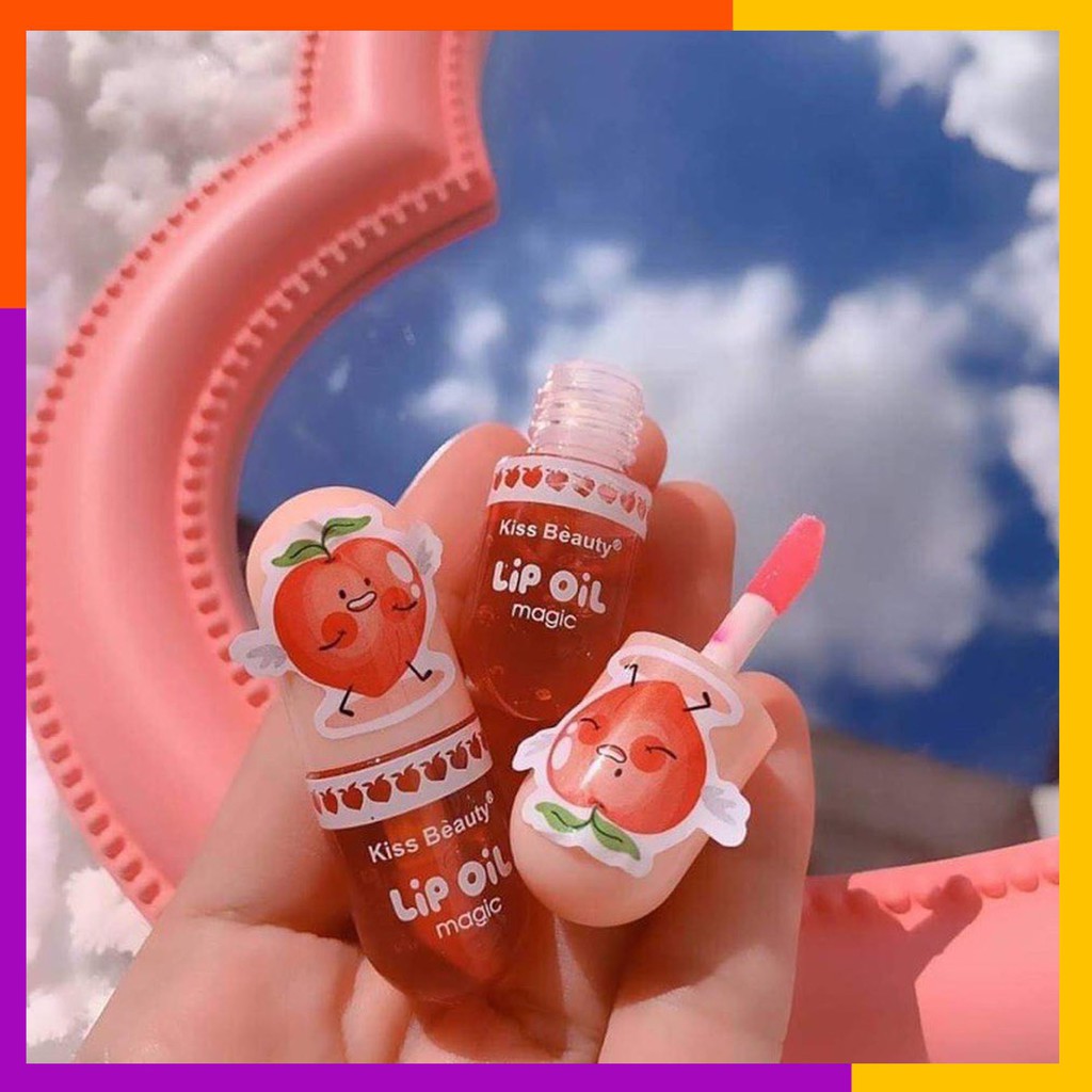 Jual LIP OIL MAGIC PEACH KISS BEAUTY | Shopee Indonesia