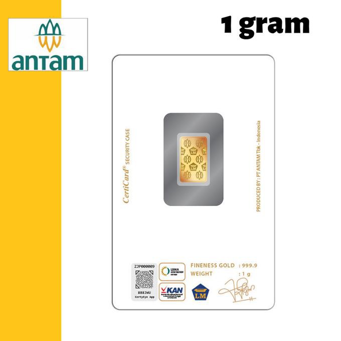 Jual 1 Gr (Gram) Goldbar Pressed Logam Mulia Lm Emas Antam Sertifikat ... Jual 1 Gr (Gram) Goldbar Pressed Logam Mulia Lm Emas Antam Sertifikat ...