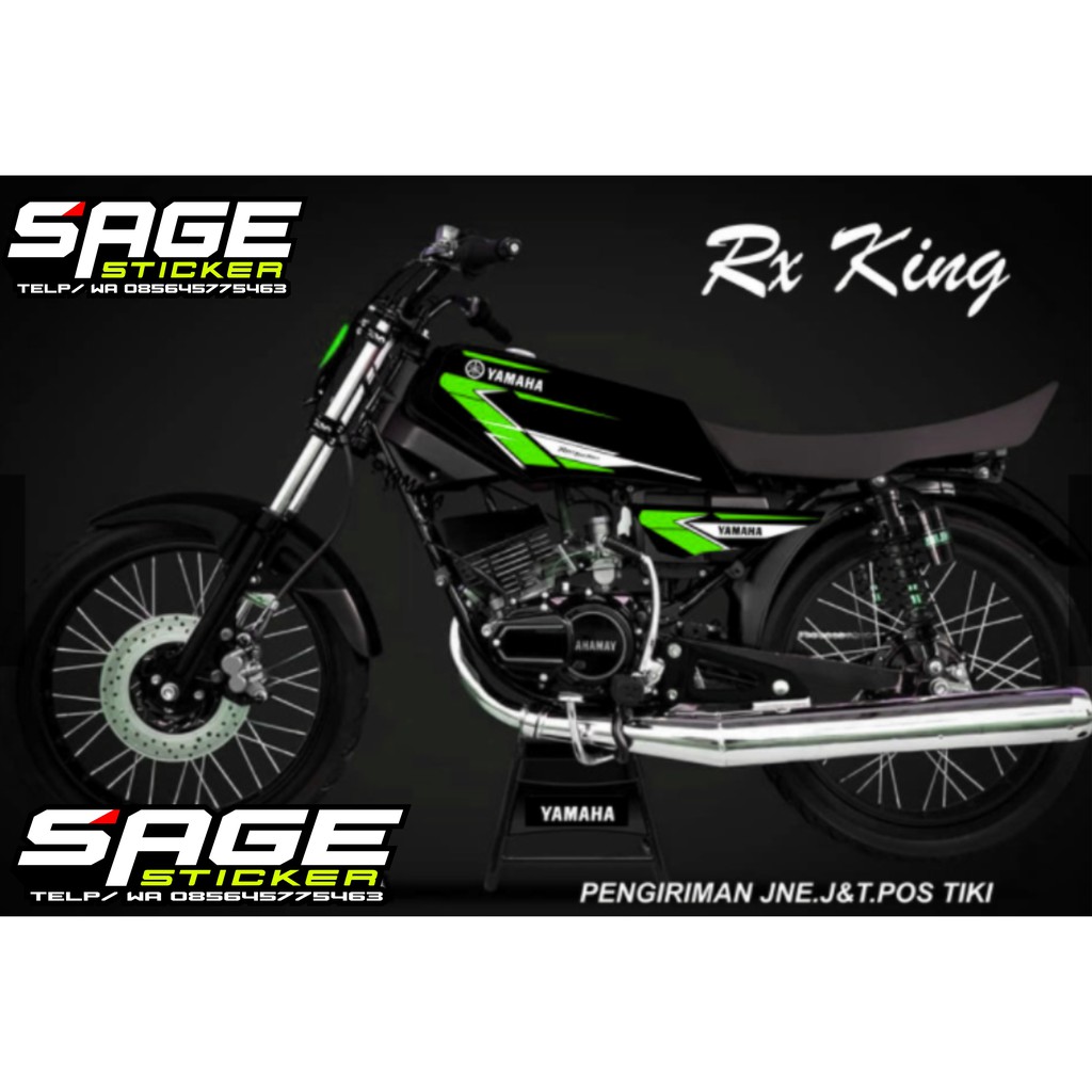 Jual Striping Variasi Yamaha Rx king Stiker Racing les body Motor ...
