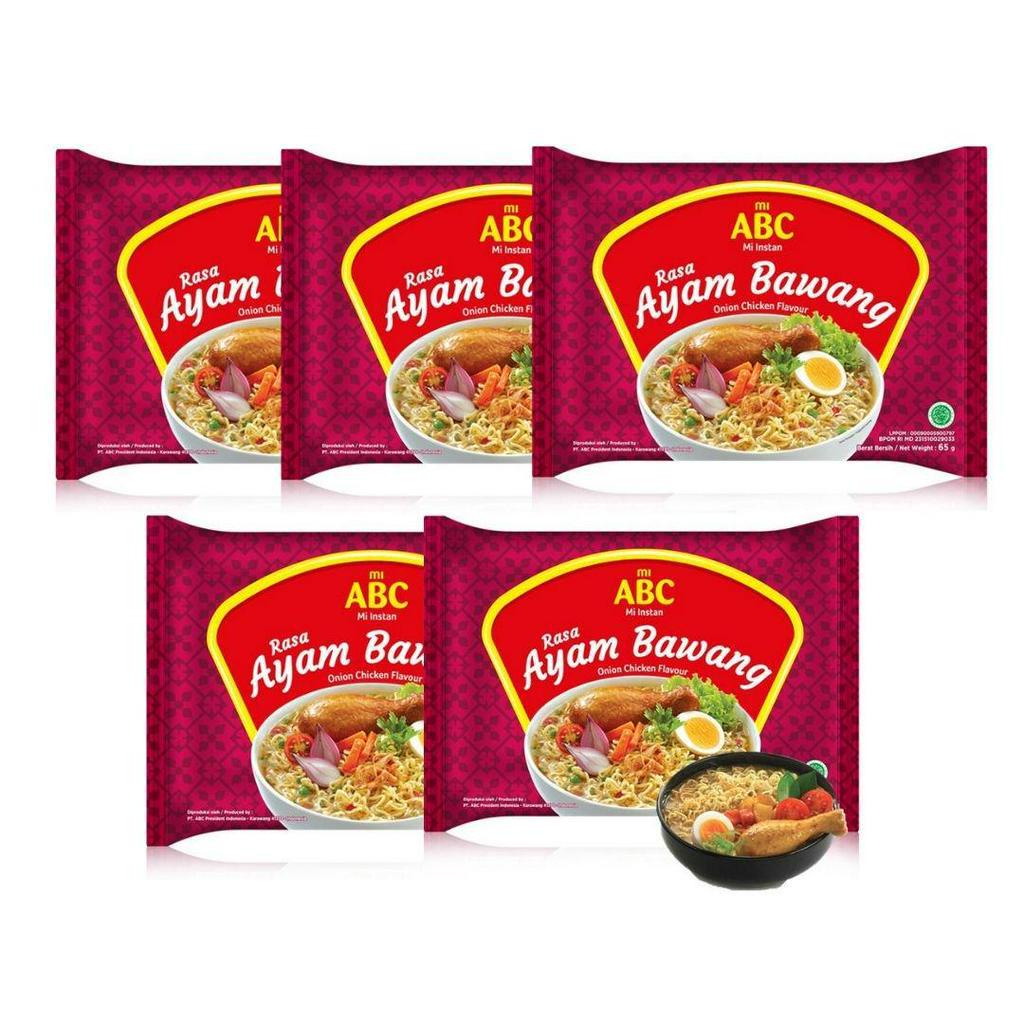 Jual ABC Rasa Ayam Bawang 65 gr x 5 Pcs | Shopee Indonesia