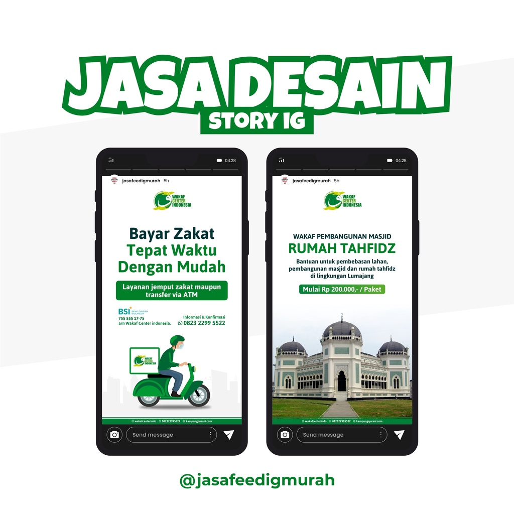 Jual JASA DESAIN STORY INSTAGRAM PROFESIONAL MURAH | Shopee Indonesia