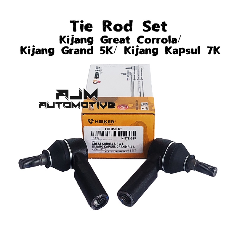 Jual Tie Rod Set Kijang Grand 5K Kijang Kapsul 7K Kijang Great Corolla ...
