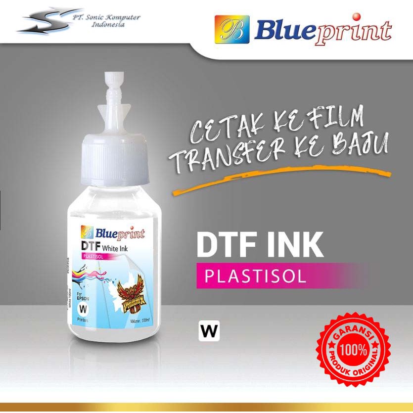 Jual Tinta DTF Blueprint DTF Ink 100ml Tinta Print Baju Sablon Textile ...