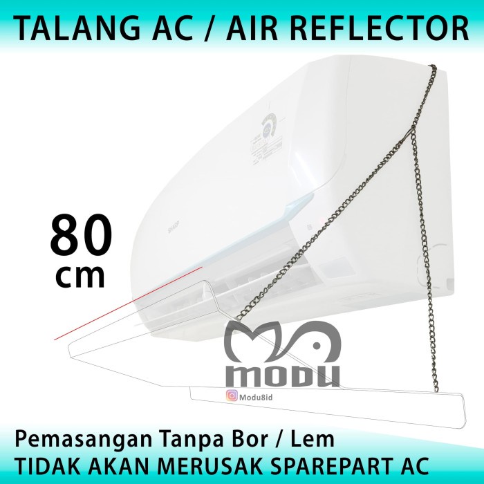 Jual Air Conditioner AC Reflektor - Talang AC Aklirik - Penahan Angin ...