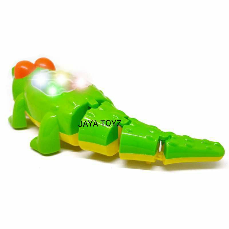 Jual MAINAN ANAK BUAYA TARIK BISA NYALA | Shopee Indonesia