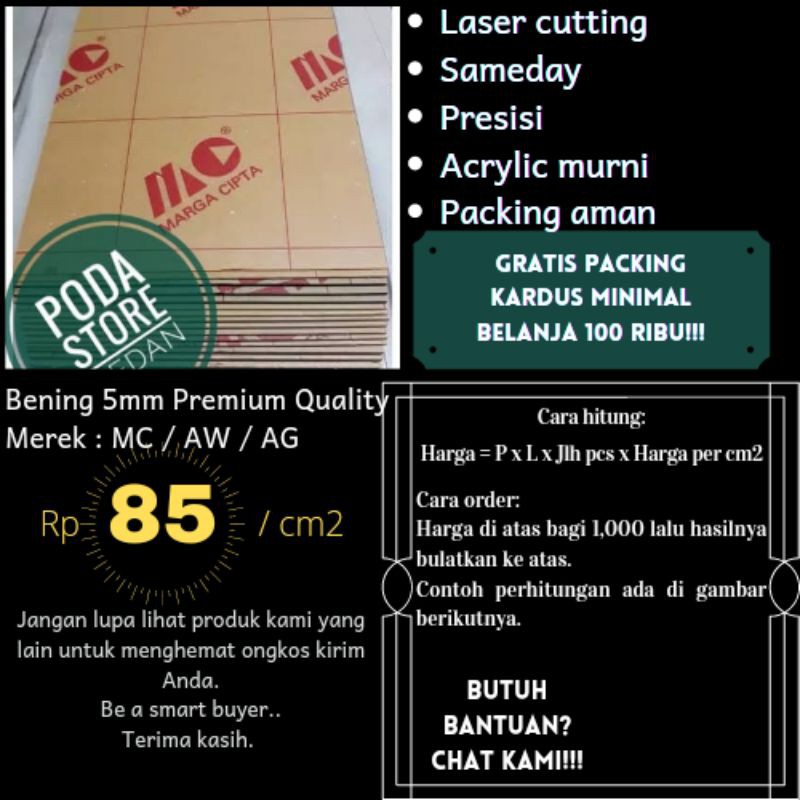 Jual Acrylic Bening 5 mm Premium Quality / Akrilik bening 5mm | Shopee ...