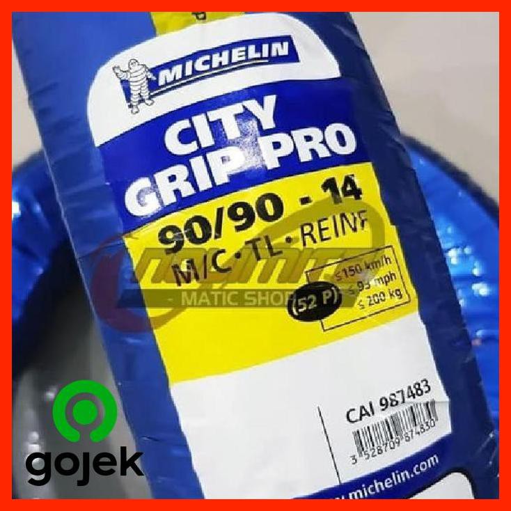 Jual promo ban motor tubeless michelin city grip pro 90/90 - 14 vario ...