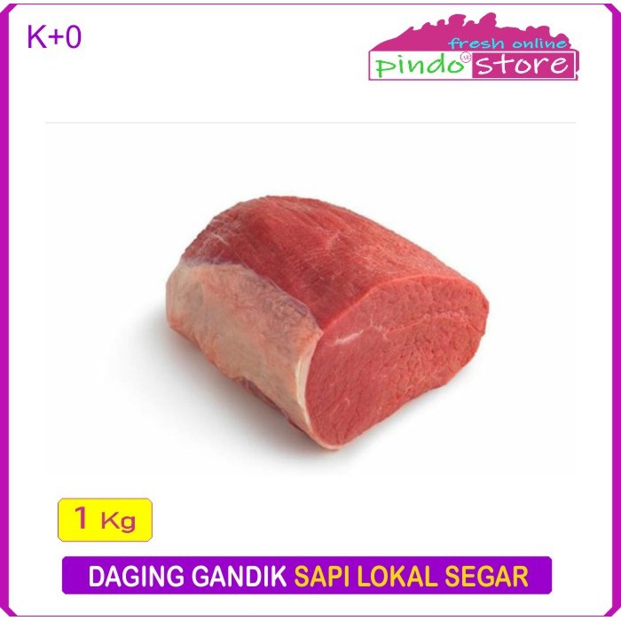 Jual DAGING GANDIK SAPI LOKAL SEGAR DAN BERKUALITAS 1KG | Shopee Indonesia