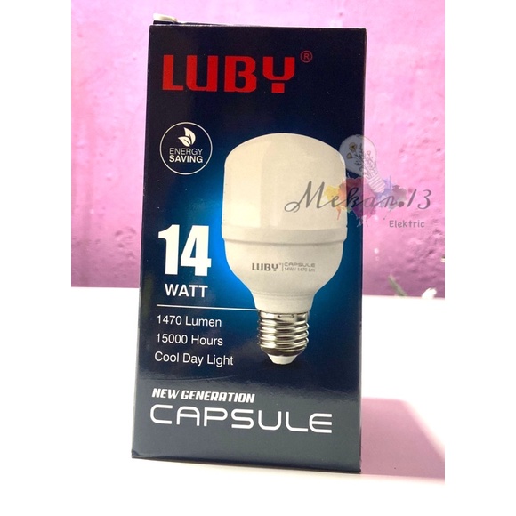 Jual Lampu LED LUBY Capsule cahaya putih 5W,10W,14W,18W,28W,38W,45W, 50W | Shopee Indonesia