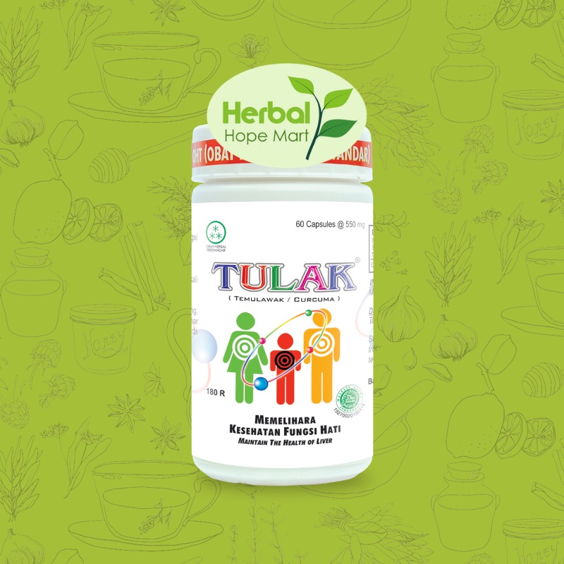Jual Tulak 60 Kapsul - Ekstrak Temulawak Untuk Menjaga Kesehatan Hati ...