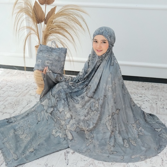 Jual Putri Dania Mukena dewasa Bali Tie Dye Cassandra standart All Over ...