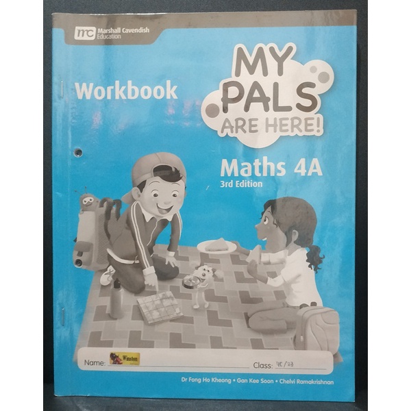 Jual Buku Import Paket My Pals Are Here Maths Workbook Grade 4A ...