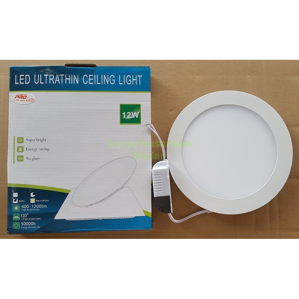 Jual Lampu Led Ceiling Plafon 12w Bulat Kawachi Bergaransi | Shopee ...