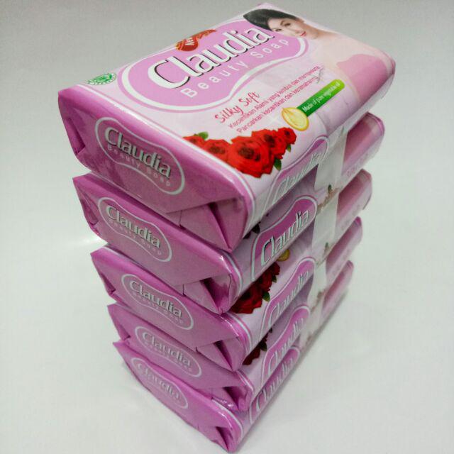 Jual PAKET HEMAT 5PCS Sabun Claudia 60gr (HARGA 5PCS) | Shopee Indonesia