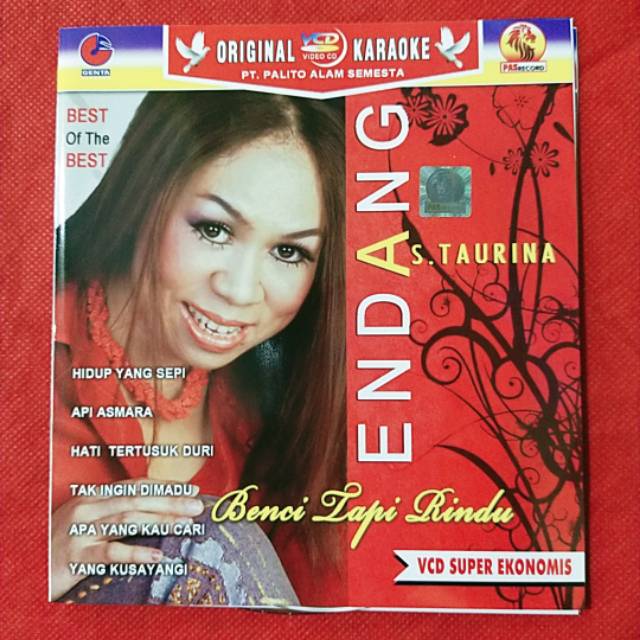 Jual KASET VCD MUSIK VIDEO ORIGINAL LAGU ENDANG S TAURINA BISA KARAOKE | Shopee Indonesia