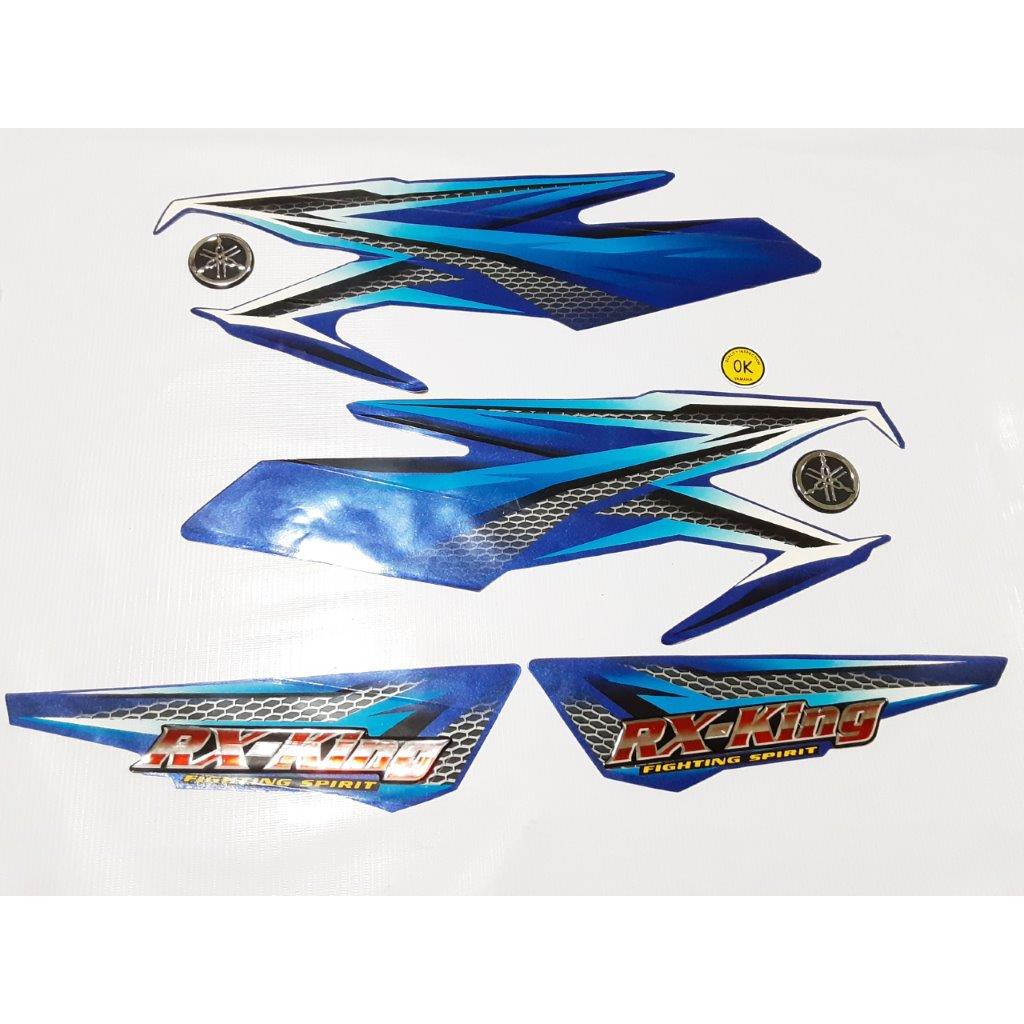 Jual STIKER STRIPING RX KING 2005 KOMPLIT EMBLEM HIGH QUALITY | Shopee ...