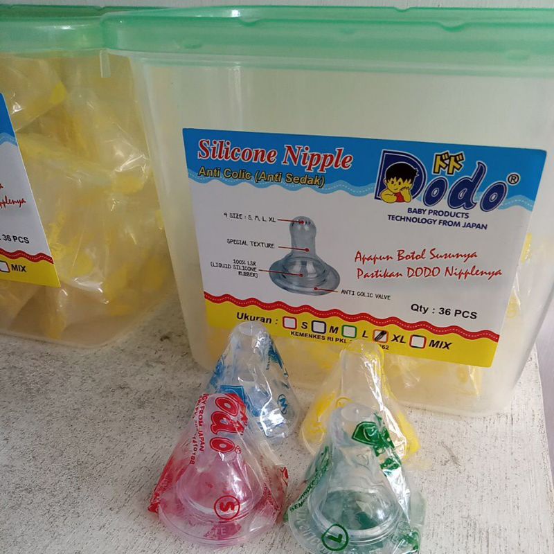 Jual Dot Bulat Dodo / Dot Botol Susu / Dot Bayi dan Anak | Shopee Indonesia
