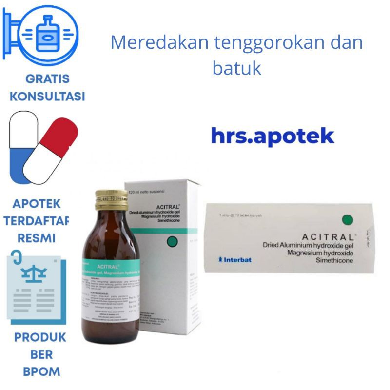 Jual Acitral (obat lambung) | Shopee Indonesia